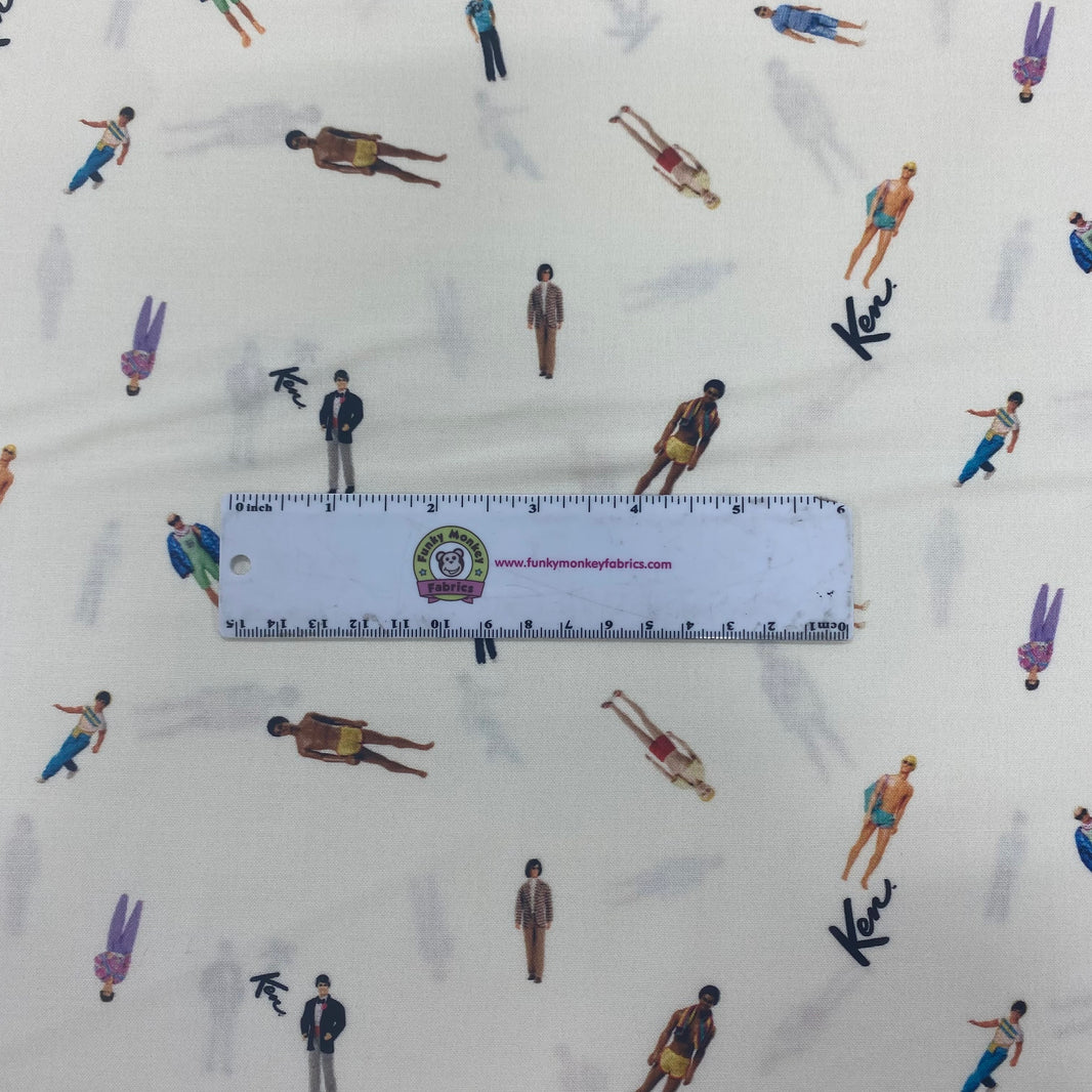 Barbie & Ken – Funky Monkey Fabrics