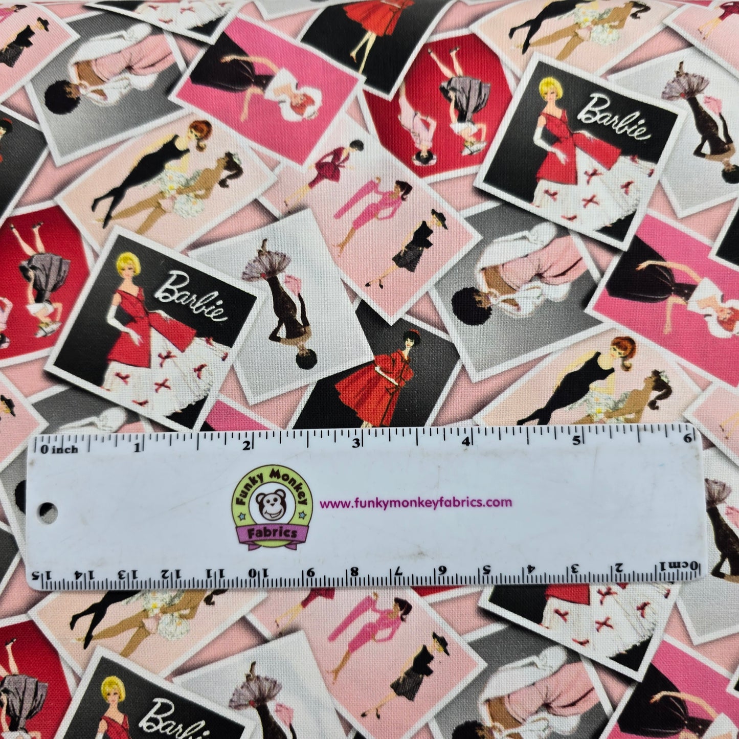 Barbie Vintage Photos - Riley Blake Cotton – Funky Monkey Fabrics