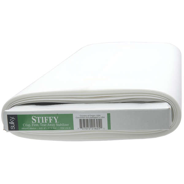 Sticky Plus Self-Adhesive Tear-Away Stabilizer White – Funky Monkey Fabrics