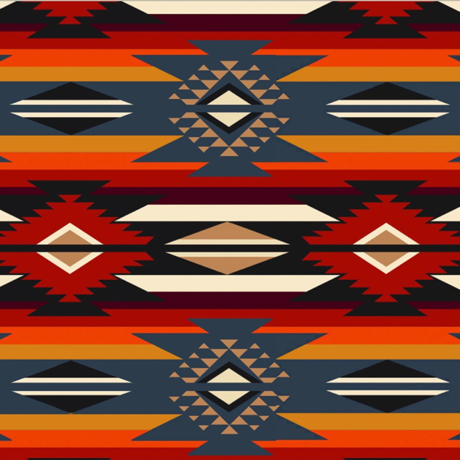 Navy Raindance - Windham Fleece – Funky Monkey Fabrics