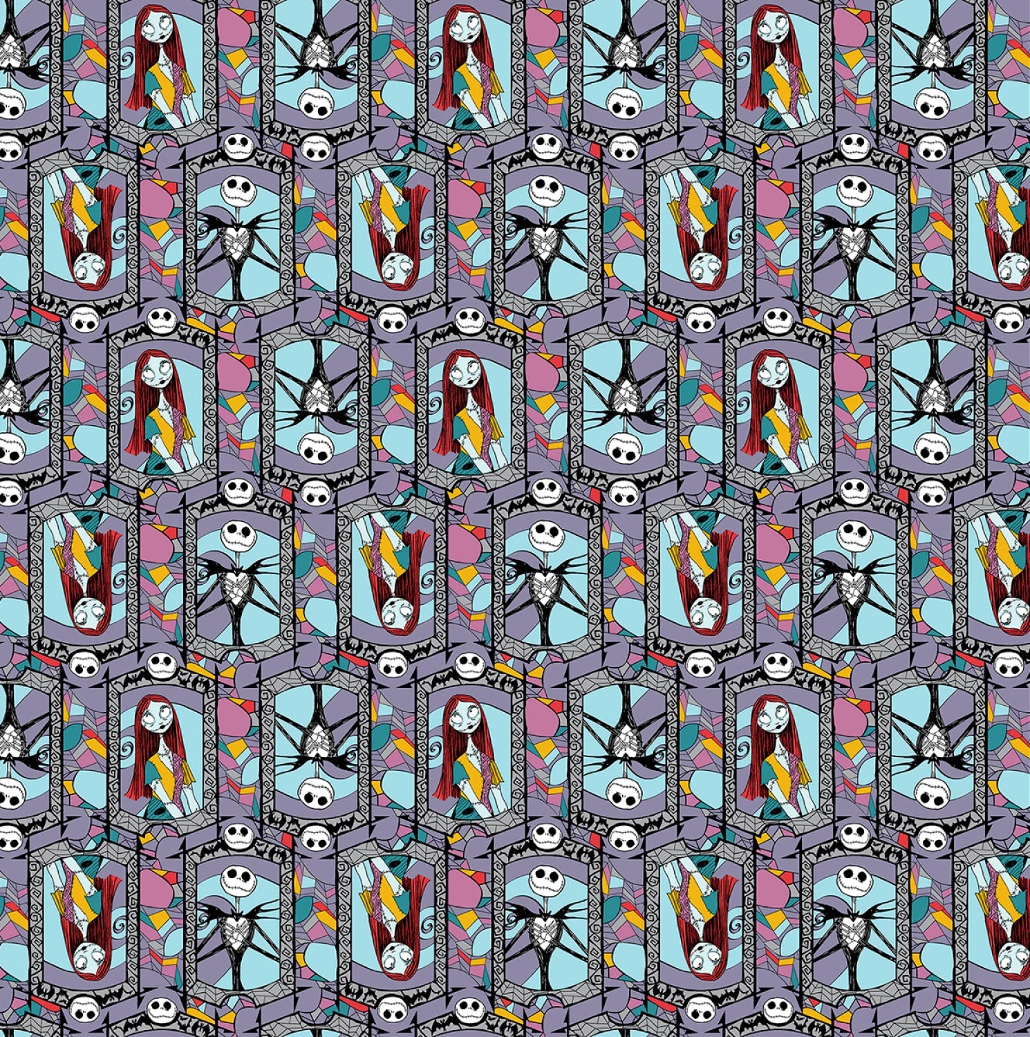 Sally & Jack NBC Stained Glass - Springs Creative Cotton – Funky Monkey ...