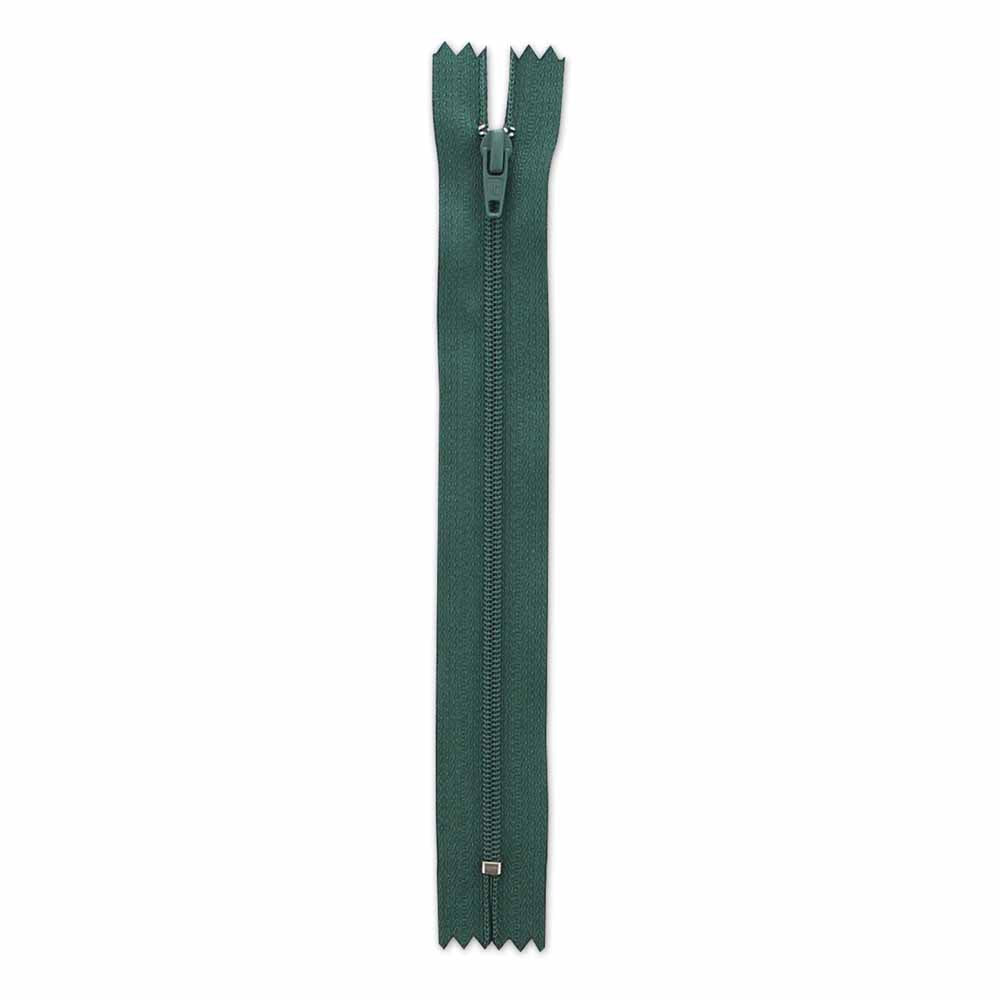 17.75cm/7in Zipper - Dark Green – Funky Monkey Fabrics