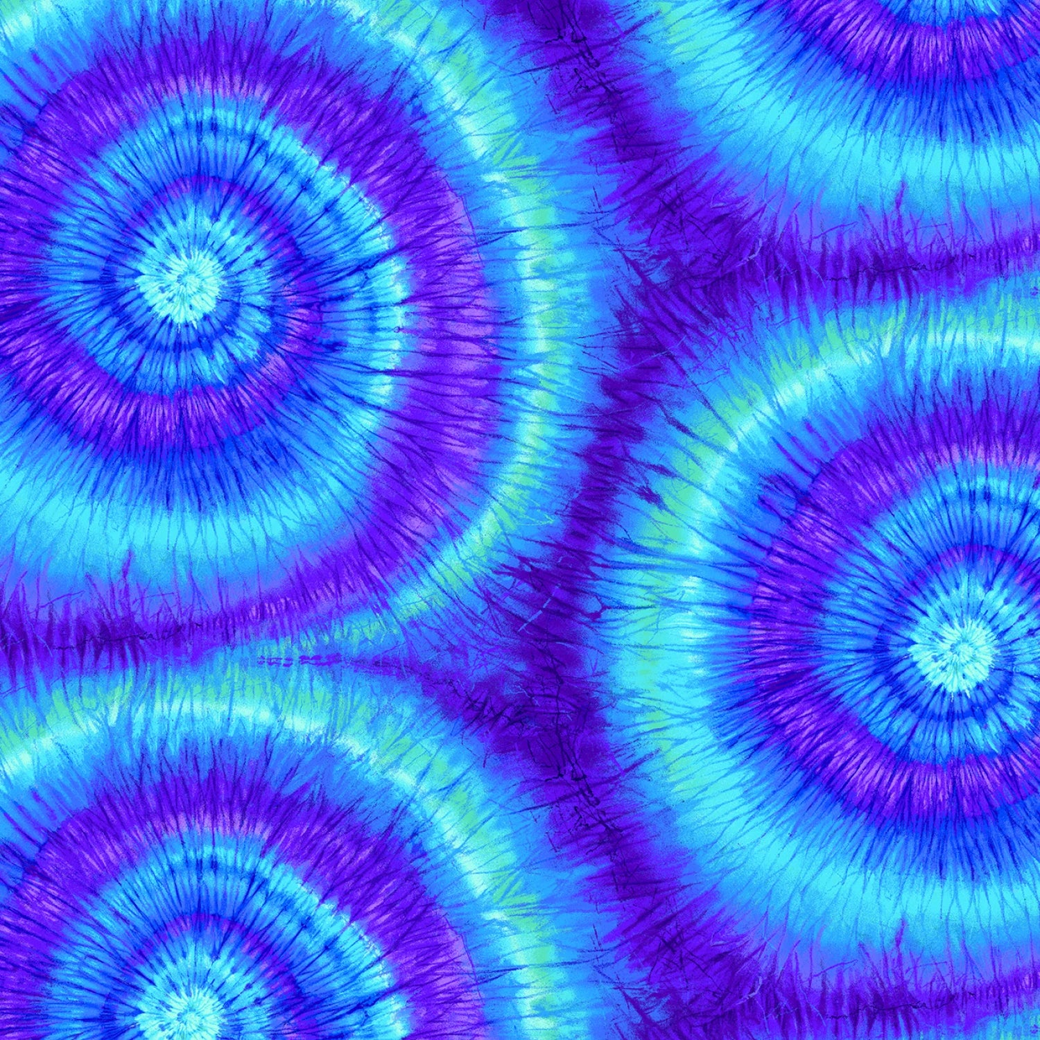 Blue/Purple Tie Dye - Timeless Treasures Cotton – Funky Monkey Fabrics