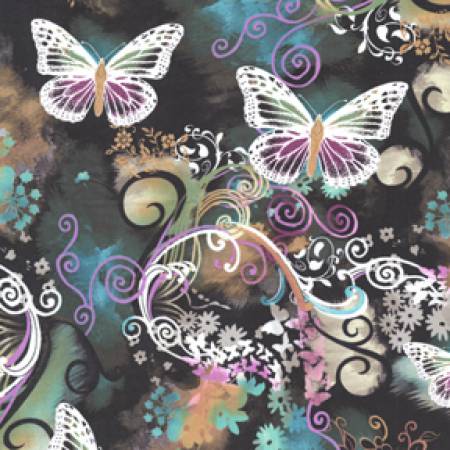 Filigree Flutter - Michael Miller Cotton – Funky Monkey Fabrics
