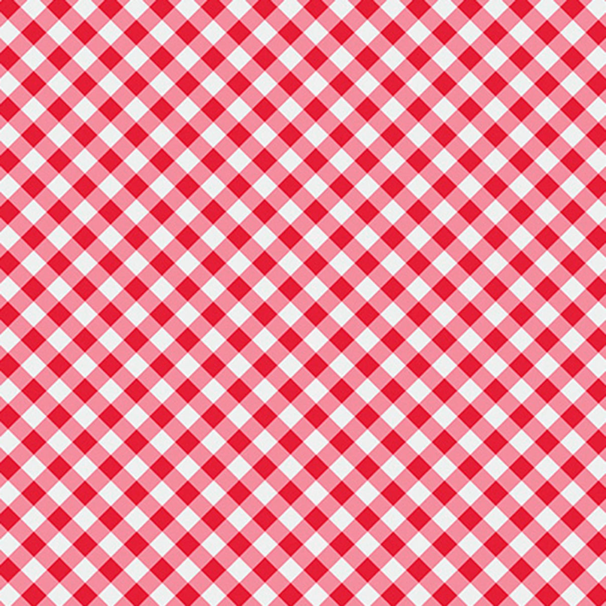 Candy Apple Gingham - Cottage Rose Lane Quilting Cuddle - Shannon Fabr ...