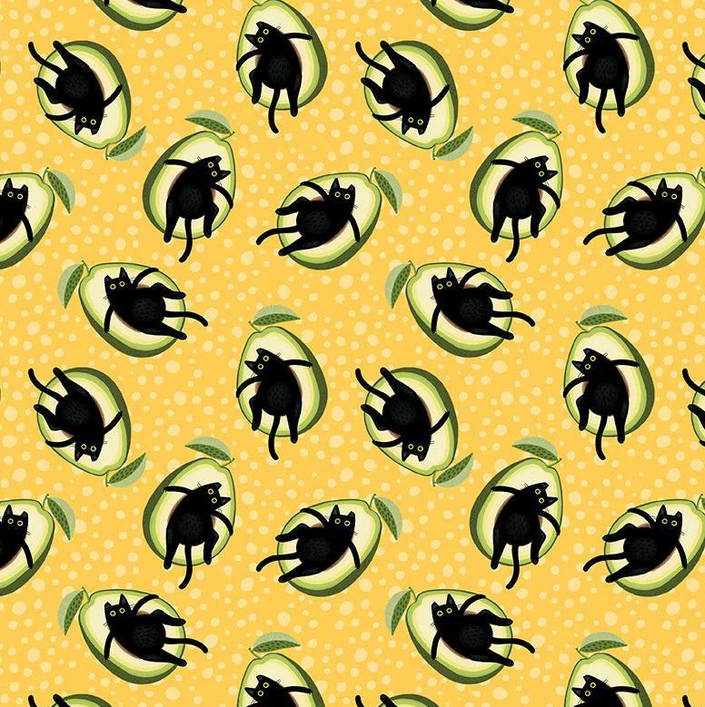 Avocatos - Furruit Cocktail - Dear Stella Cotton – Funky Monkey Fabrics