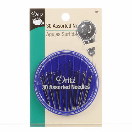 Dritz Assorted Hand Needles with Threader in Dispenser 30ct – Funky ...
